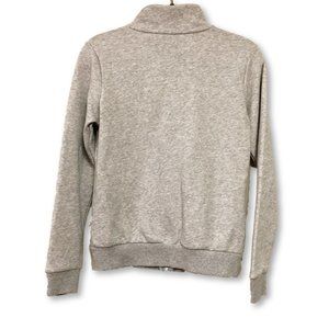 Puma | Jackets & Coats | Puma Essentials Fleece Track Jacket Light Gray ...